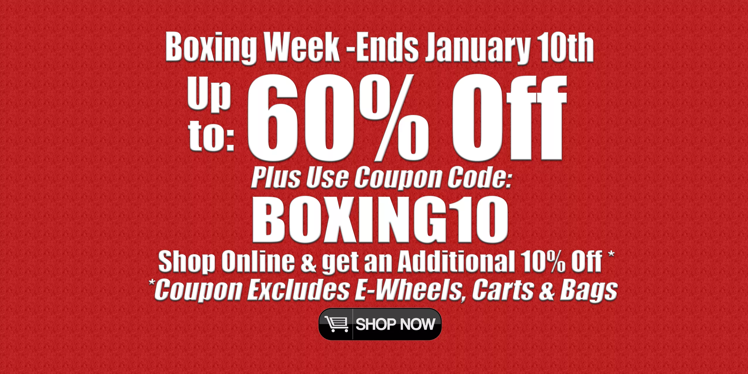 Riverside Golf Boxing Week 2023 Banner - Riverside Golf - Golf Clubs ...