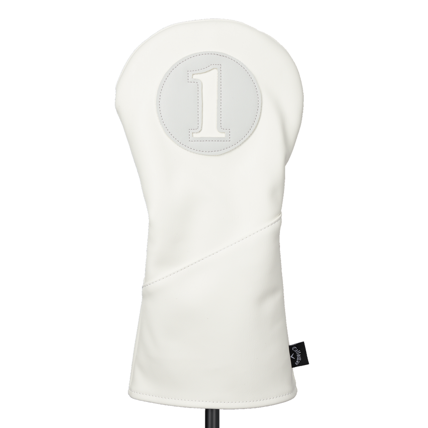 Callaway Vintage Driver Cover | White - Riverside Golf