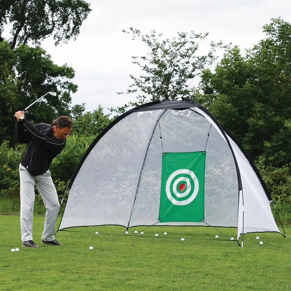 TeeMate Deluxe Golf Practice Cage / Net | 7' X 10' - Riverside Golf ...