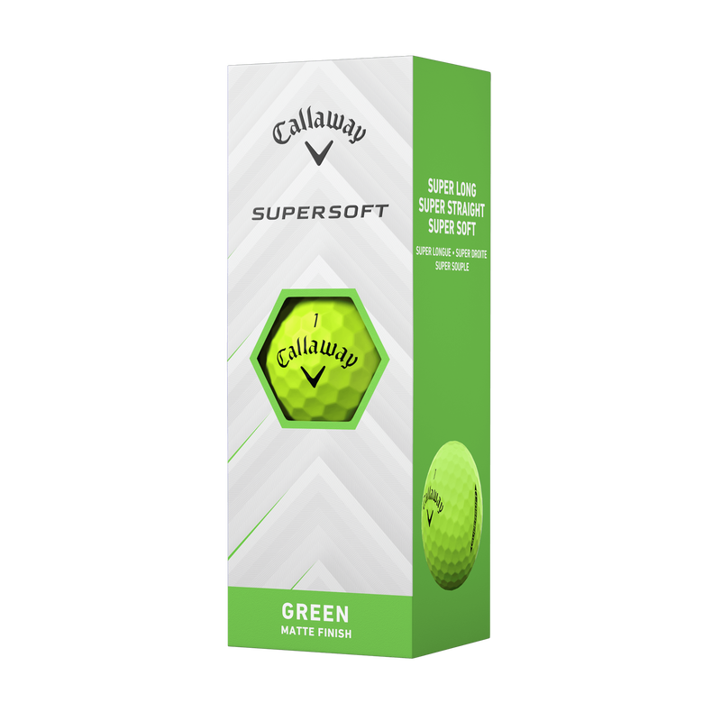 Callaway Supersoft Golf Balls | Matte Green - Dozen Pack - Riverside Golf