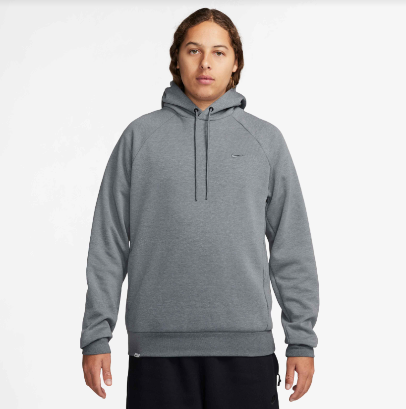 Nike Men's Primary Dri-FIT UV Pullover Performance Hoodie | Cool Grey ...