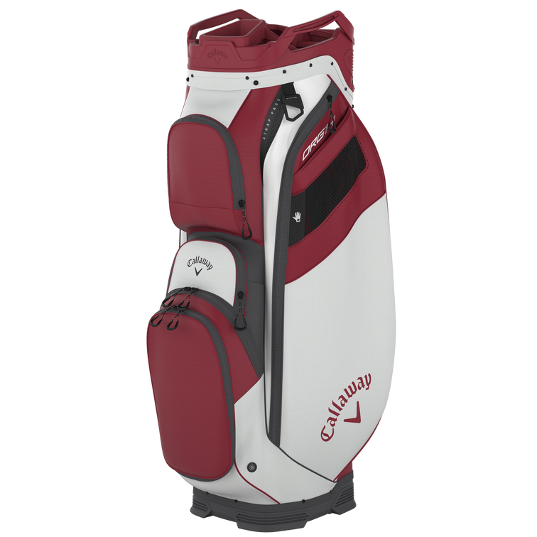 Callaway Org 14 Cart Bag | White / Cardinal - Riverside Golf Centers