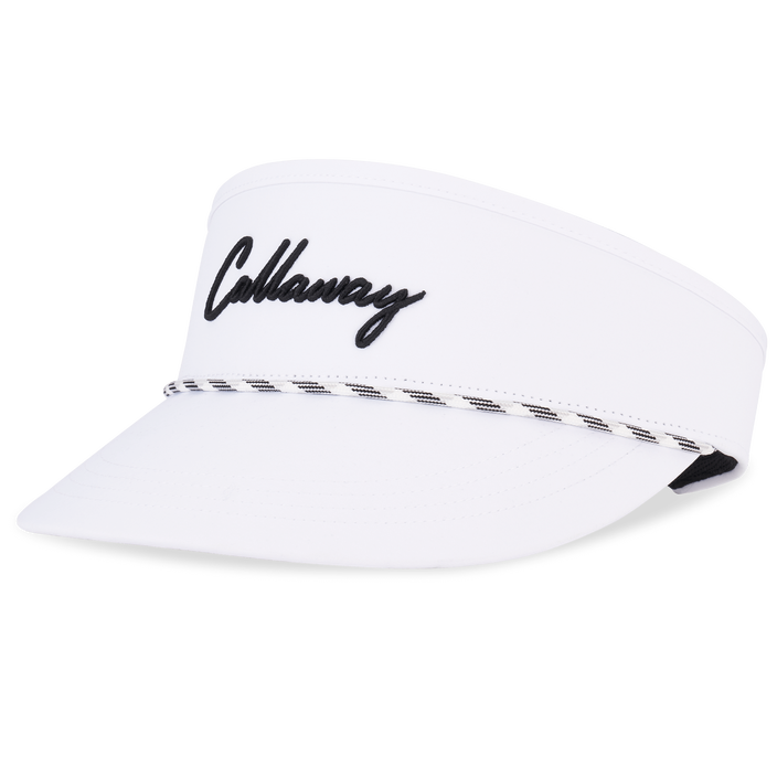 Callaway Birdie Putt Rope Visor | White - Riverside Golf