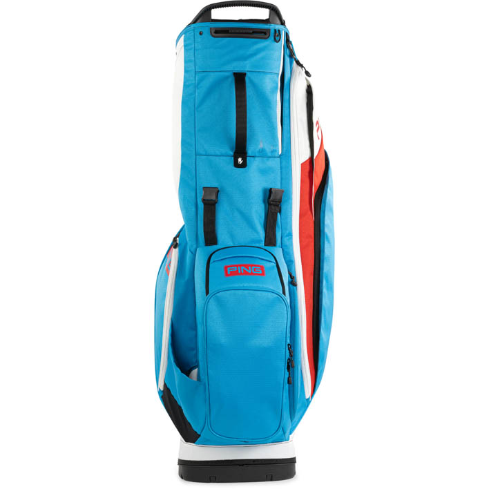 Ping Hoofer Stand Bag | Blue / Red / White - Riverside Golf