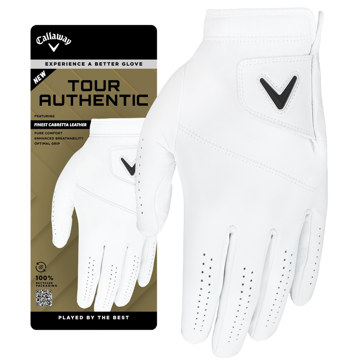 Callaway Men's Tour Authentic Glove | White - Riverside Golf