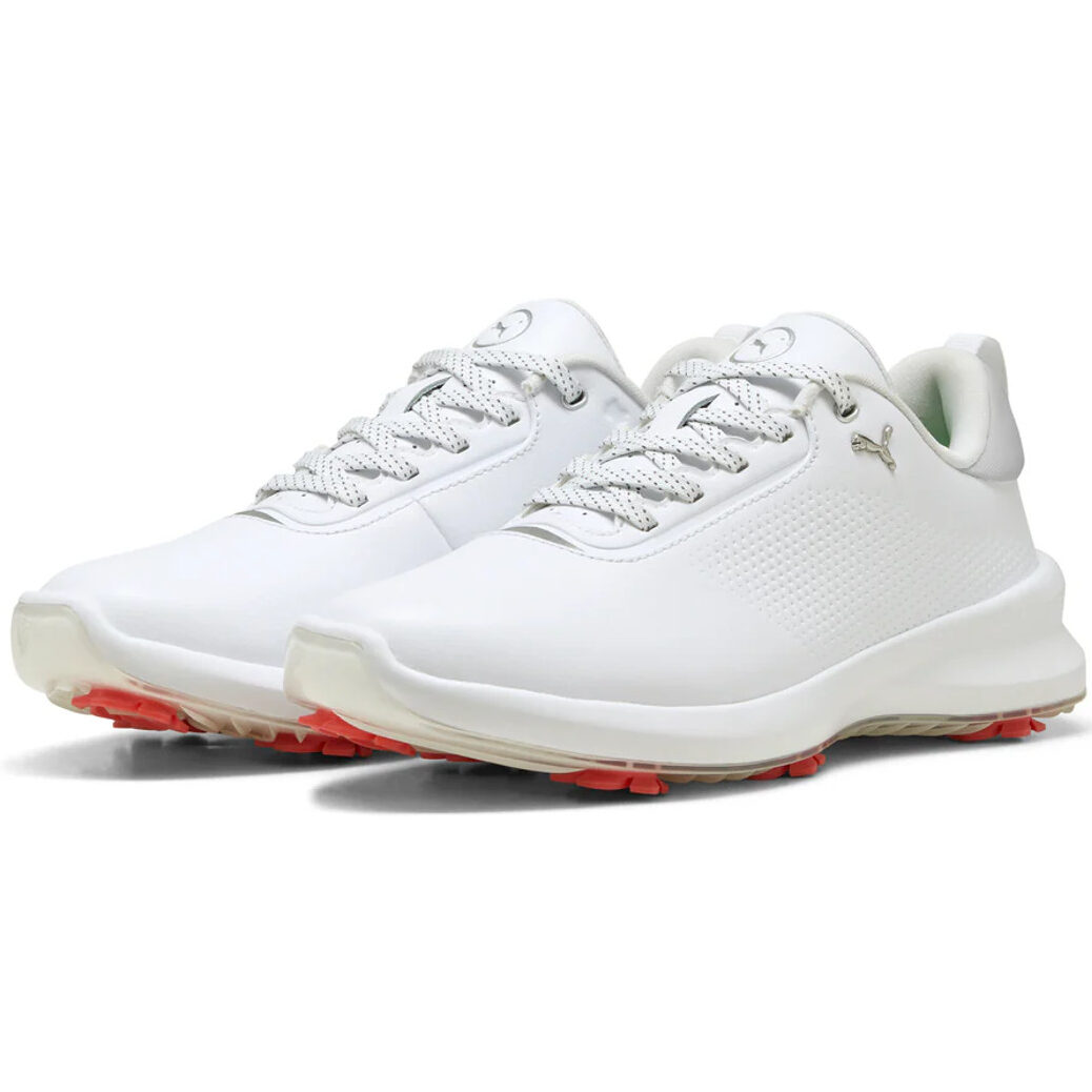 Puma Women's Ignite Blaze 2 Golf Shoes | White / Peach Frost (Web Only ...