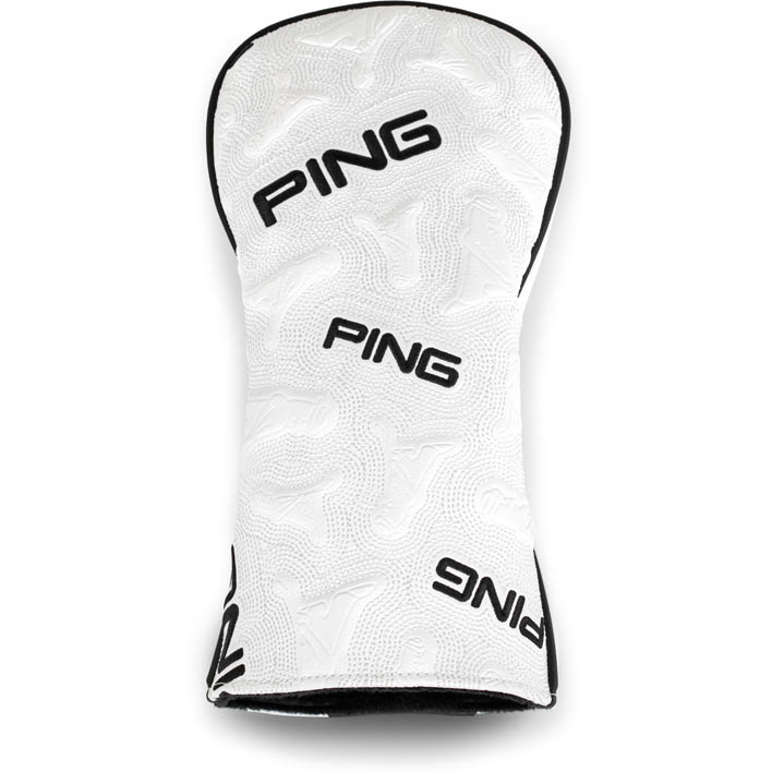 Ping Icon Driver Headcover | White - Riverside Golf
