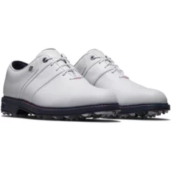 FootJoy Men's Dryjoys Premiere Series Packard Golf Shoes | White/Pink ...